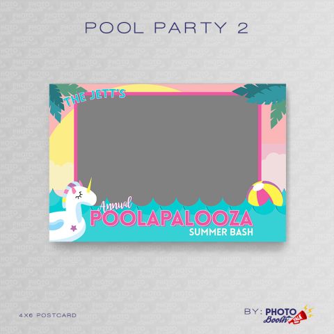 Pool Party 2 – Photoshop PSD Files | Photo Booth Talk