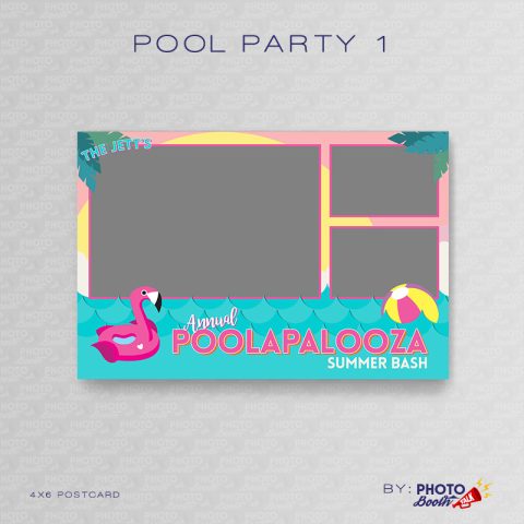 Pool Party 1 – Photoshop PSD Files | Photo Booth Talk