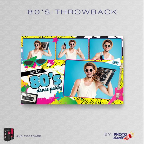 80’s Throwback – for Darkroom Booth | Photo Booth Talk