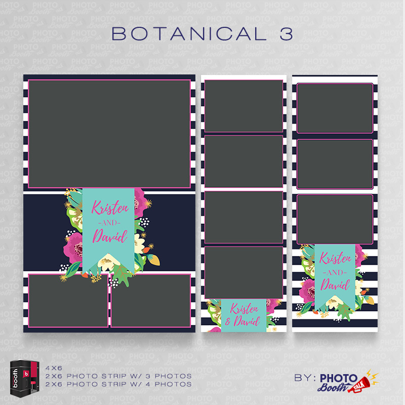 Botanical 3 – For Darkroom Booth | Photo Booth Talk