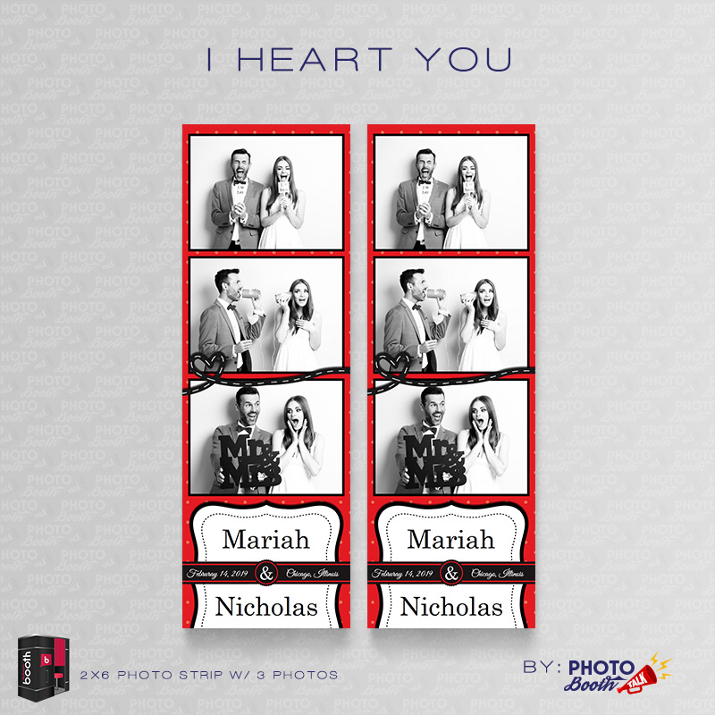 I Heart You – For Darkroom Booth | Photo Booth Talk