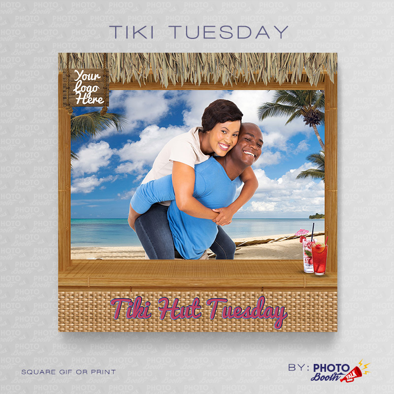 Tiki Tuesday – SQUARE – for Darkroom Booth | Photo Booth Talk
