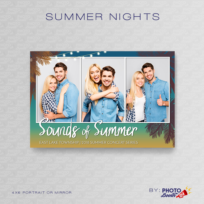 Summer Nights – Portrait Mirror – Photoshop PSD Files | Photo Booth Talk