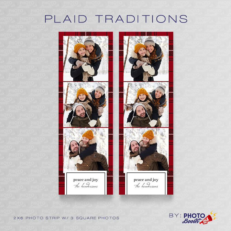 Plaid Traditions 2 – Square – Photoshop PSD Files | Photo Booth Talk