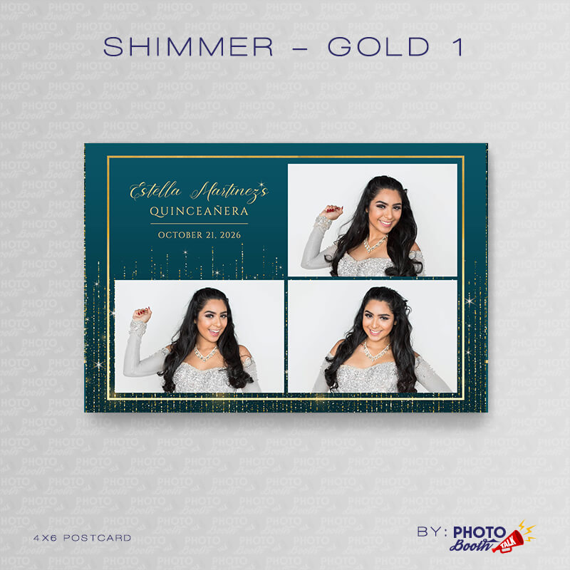 Shimmer Gold 1 – For Darkroom Booth | Photo Booth Talk