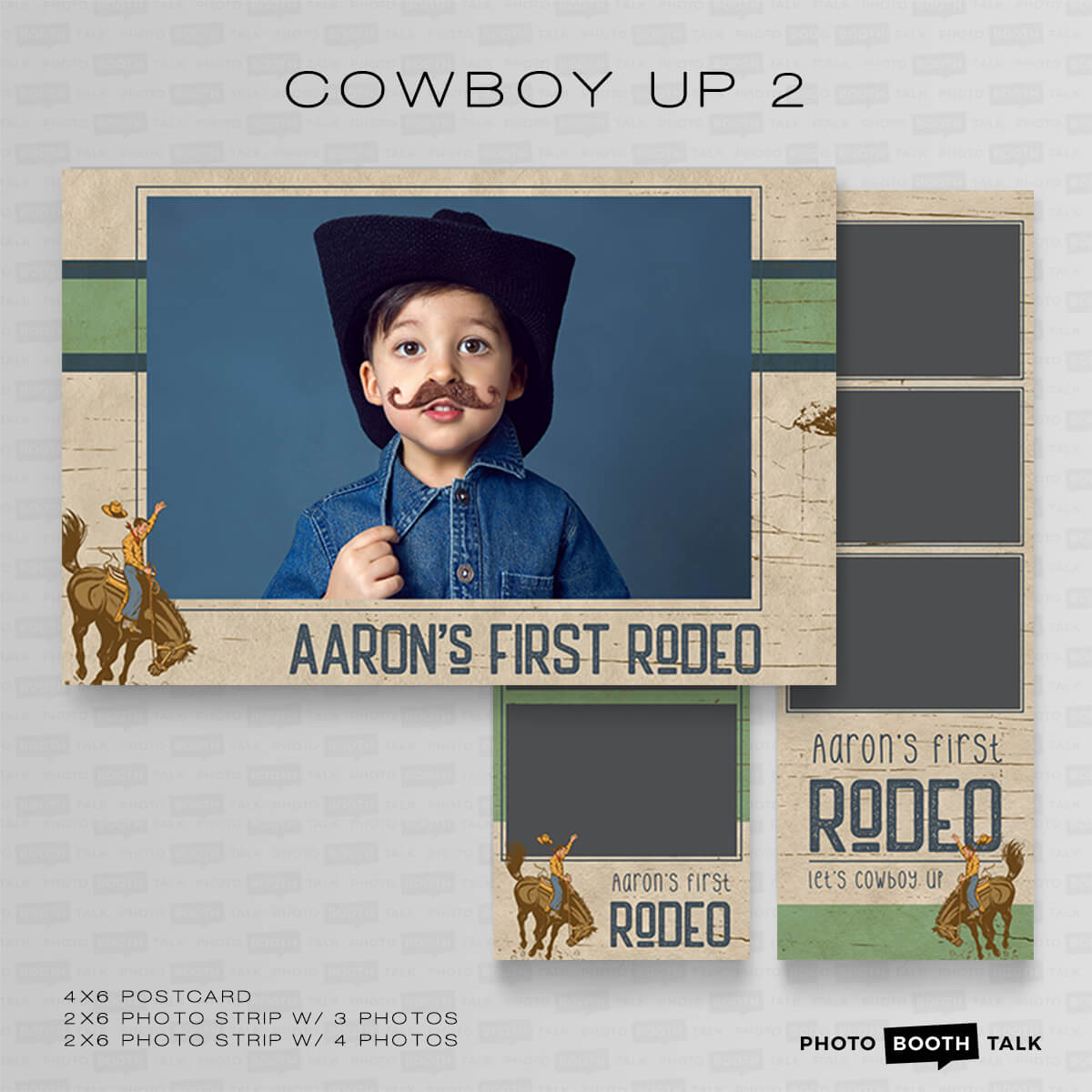 Cowboy Up 2 – For Darkroom Booth | Photo Booth Talk