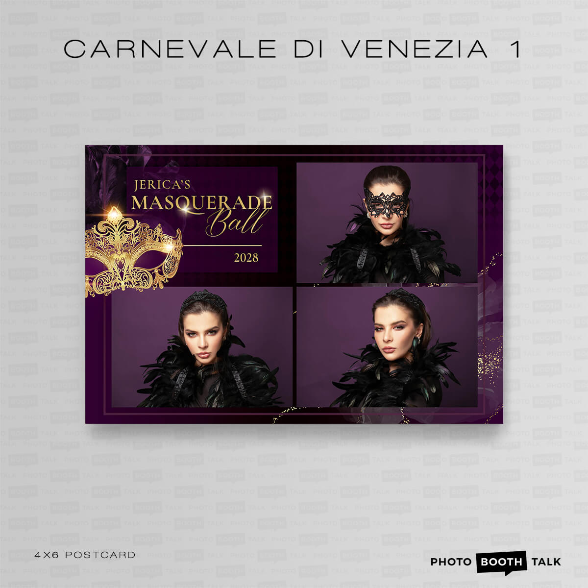 Carnevale di Venezia 1 – Photoshop PSD Files | Photo Booth Talk