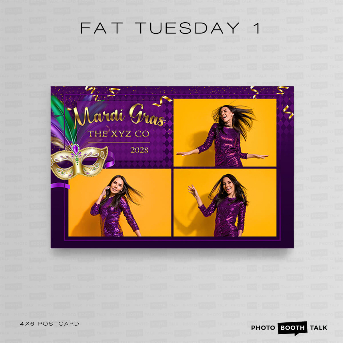 Fat Tuesday 1 – Photoshop PSD Files | Photo Booth Talk