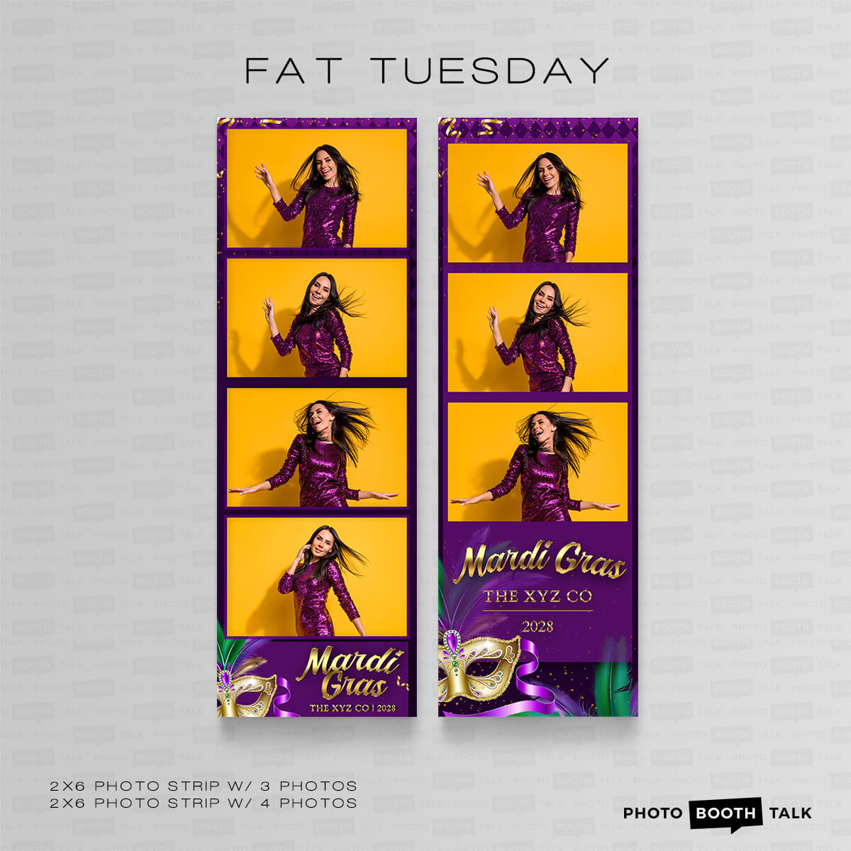 Fat Tuesday 1 – Photoshop PSD Files | Photo Booth Talk