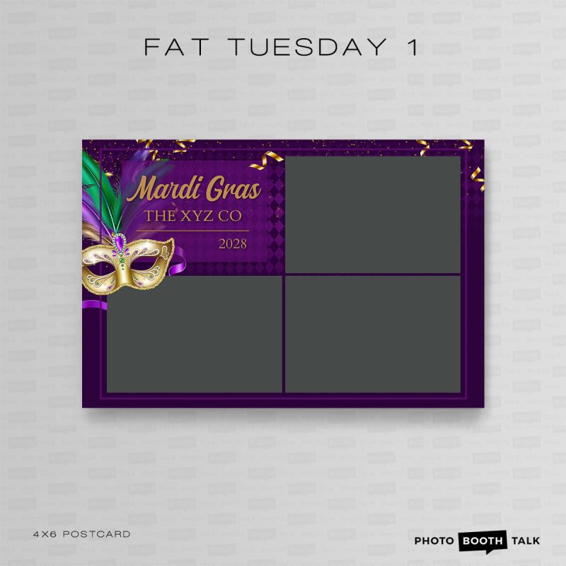 Fat Tuesday 1 – For Darkroom Booth | Photo Booth Talk