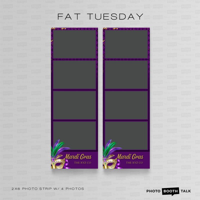 Fat Tuesday 2 – For Darkroom Booth | Photo Booth Talk