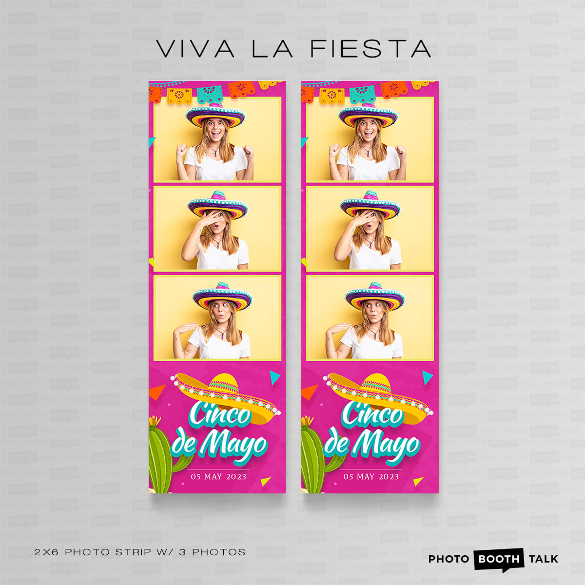 Viva La Fiesta 3 – For Canva | Photo Booth Talk