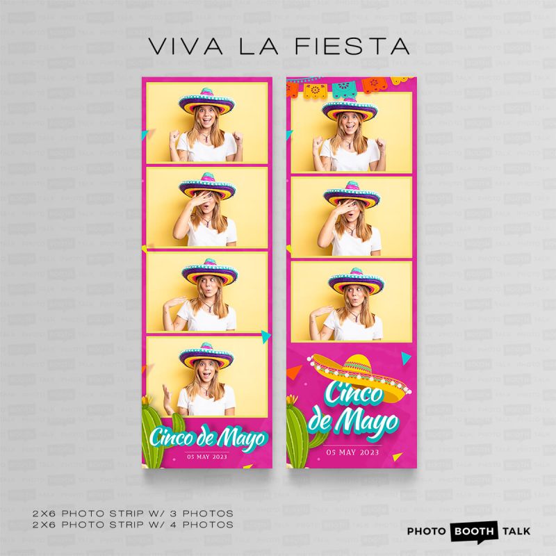 Viva La Fiesta 3 – For Canva | Photo Booth Talk