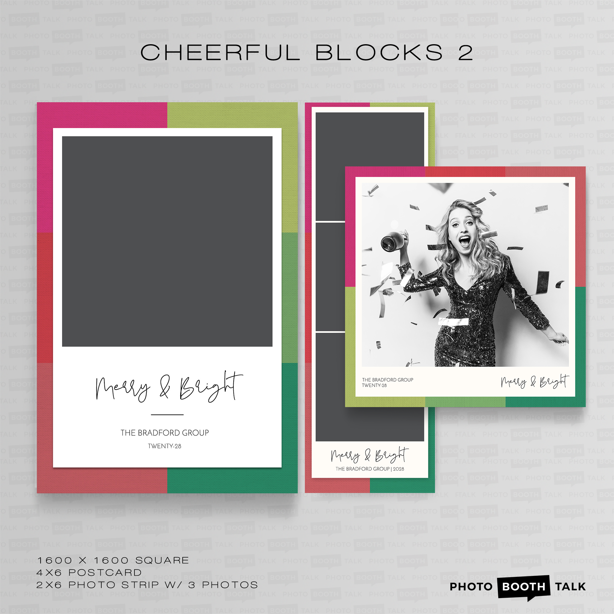 Cheerful Blocks 2 – Square – Photoshop PSD Files | Photo Booth Talk