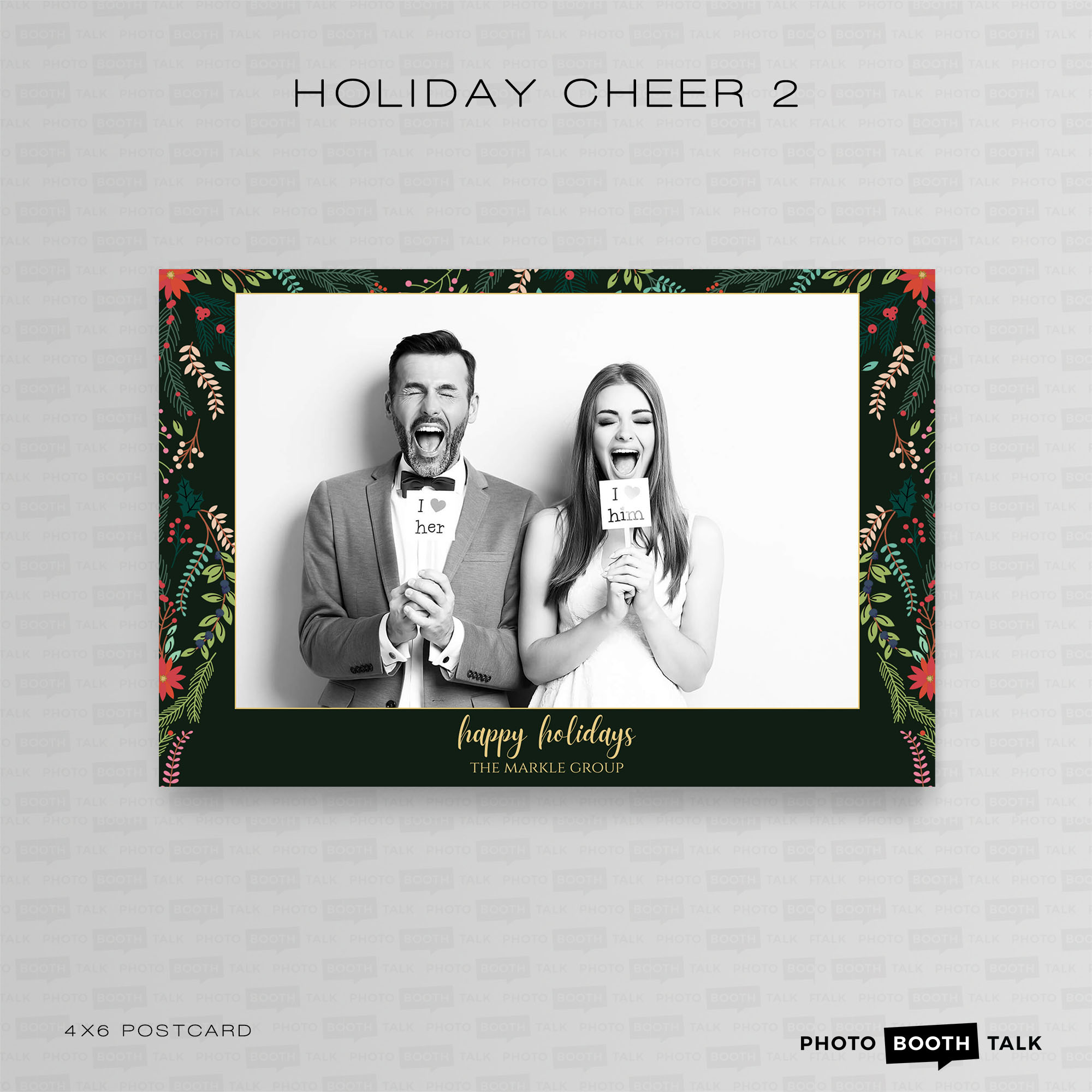 Holiday Cheer 2 – For Canva | Photo Booth Talk