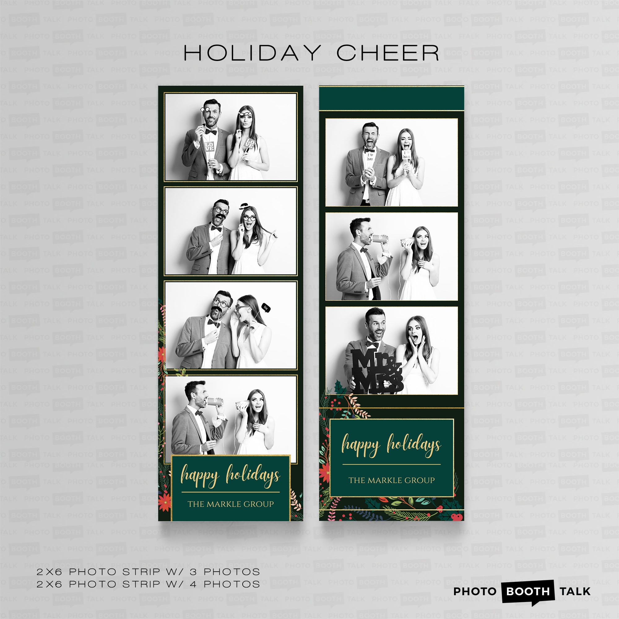 Holiday Cheer 2 – For Canva | Photo Booth Talk