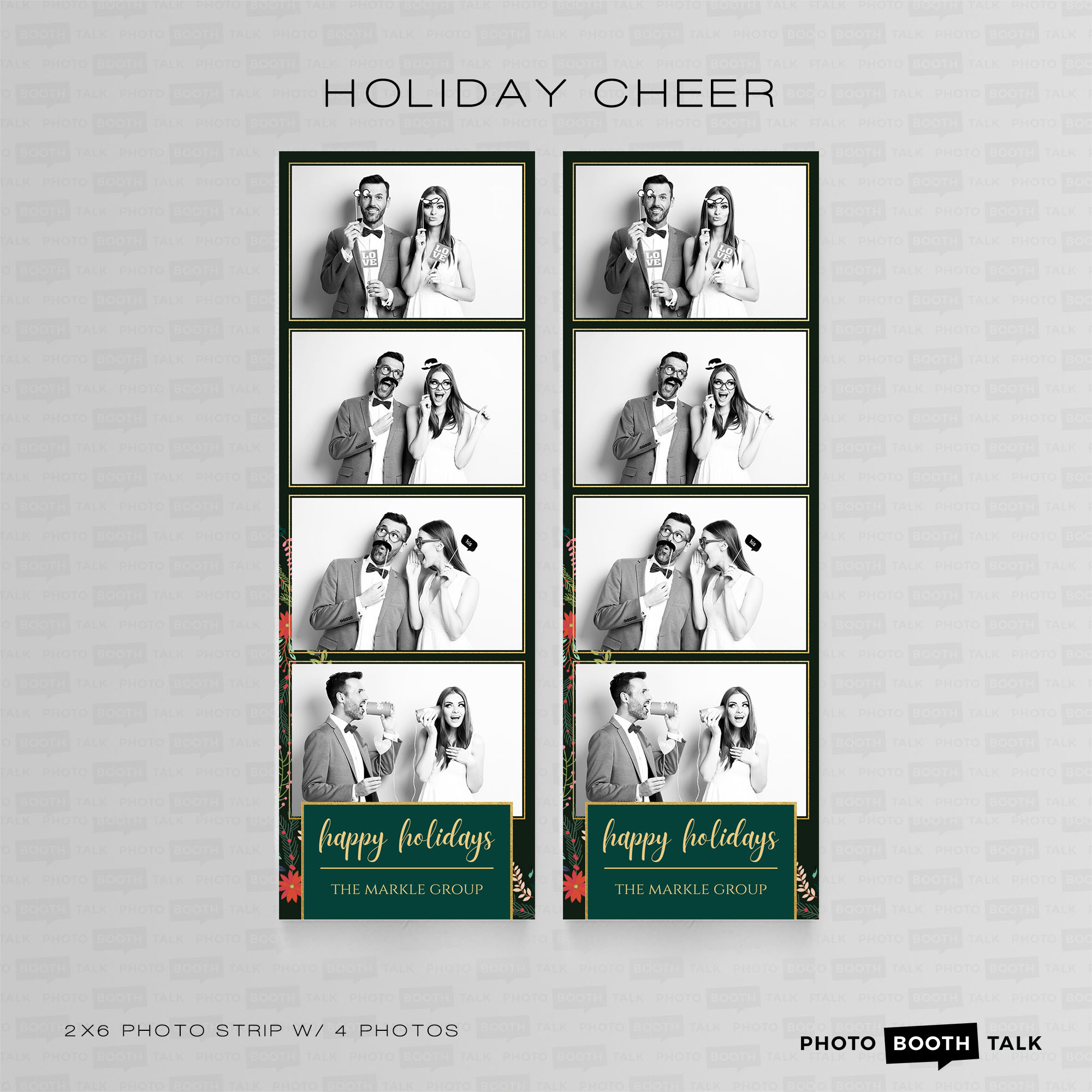 Holiday Cheer 2 – For Canva | Photo Booth Talk