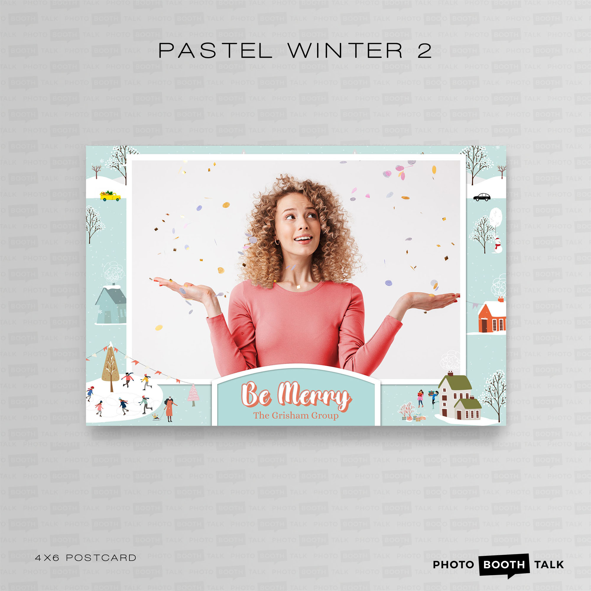 Pastel Winter 2 – For Canva | Photo Booth Talk