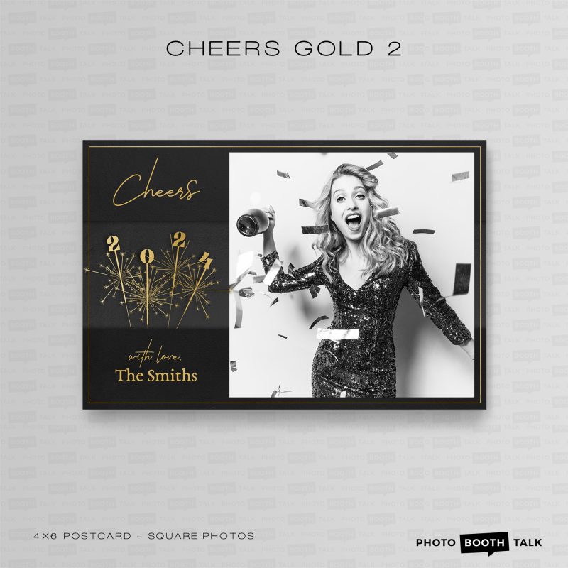 Cheers Gold 2 – Square – Photoshop PSD Files | Photo Booth Talk