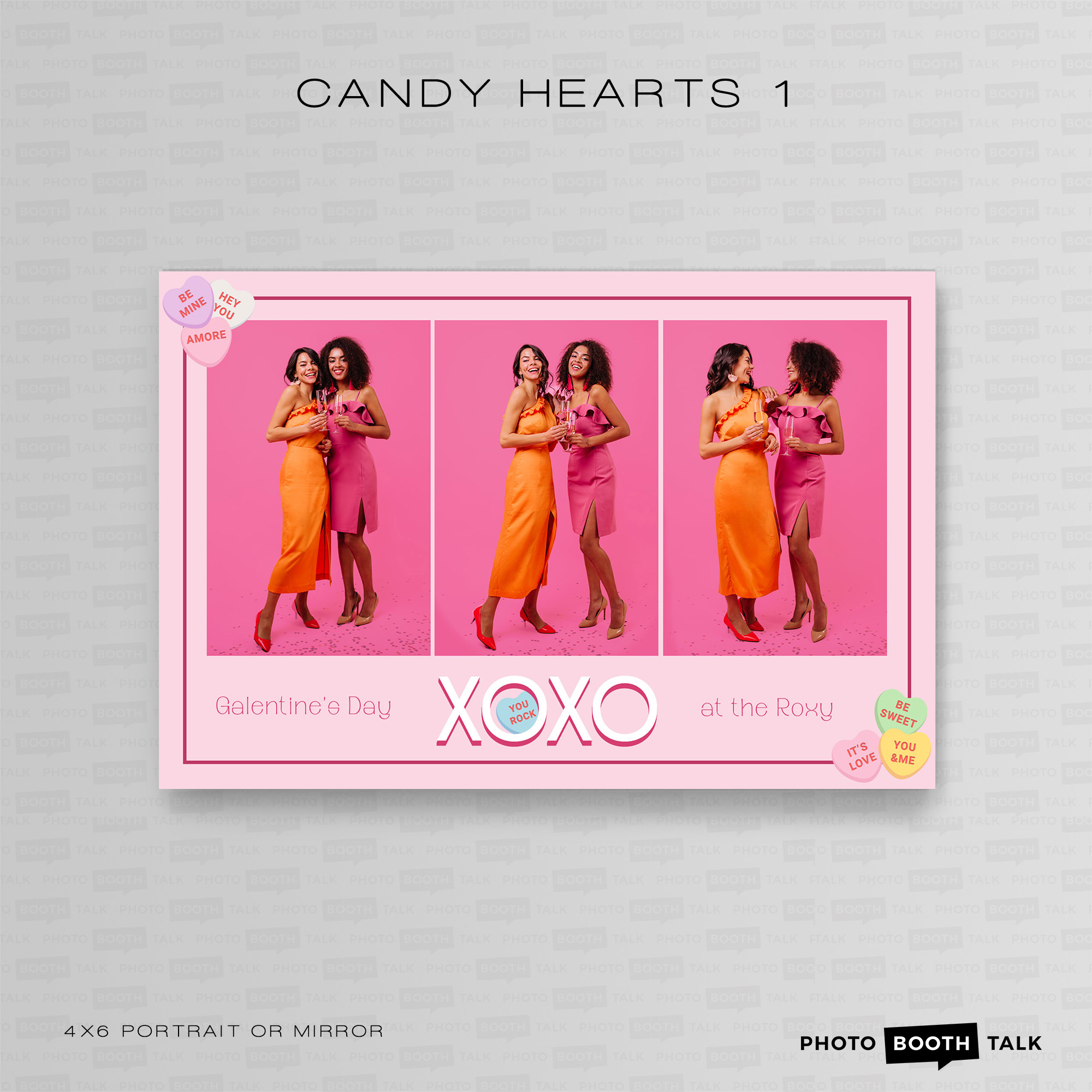 Candy Hearts 1 – Portrait Mirror – Photoshop PSD Files | Photo Booth Talk