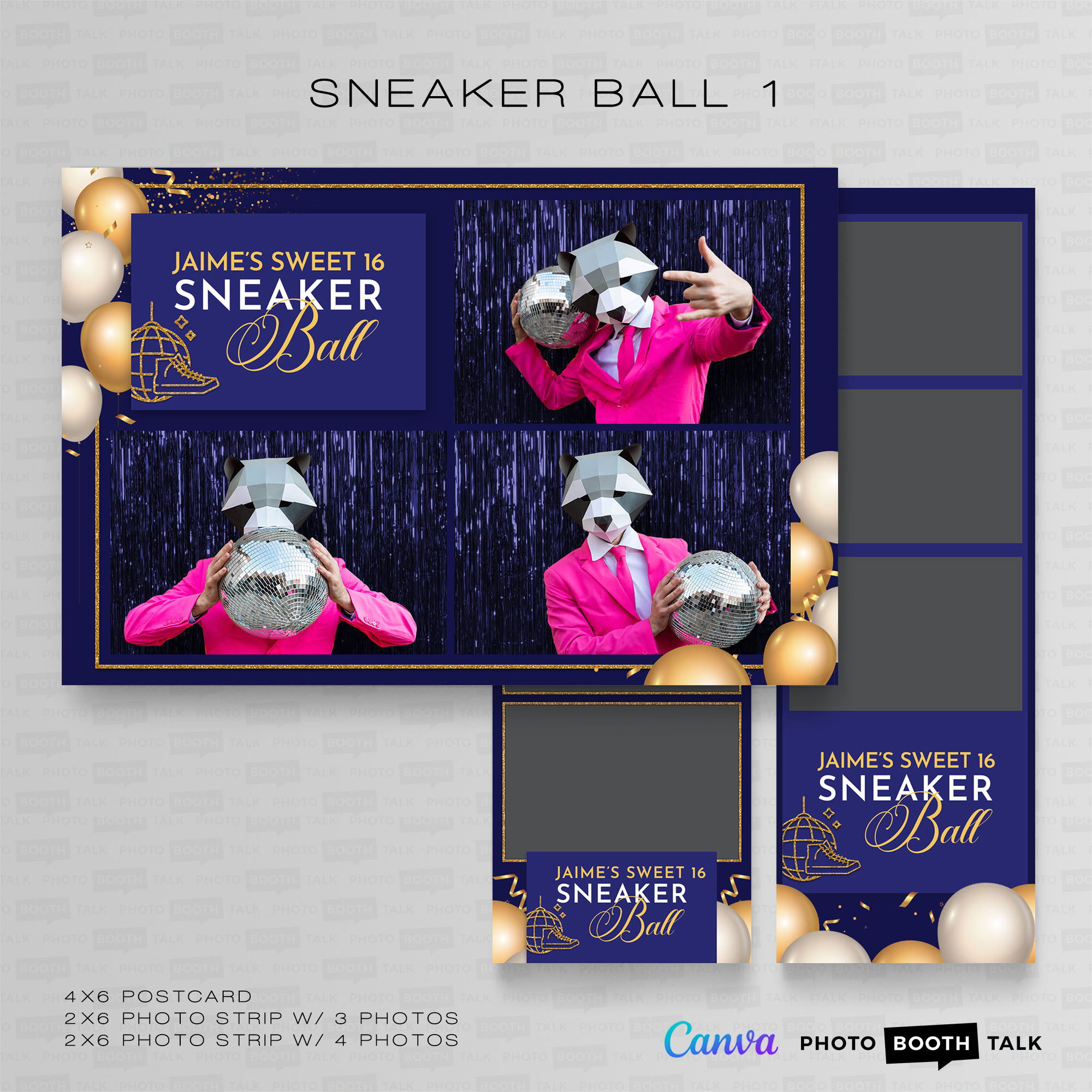 Sneaker Ball 1 – For Canva | Photo Booth Talk