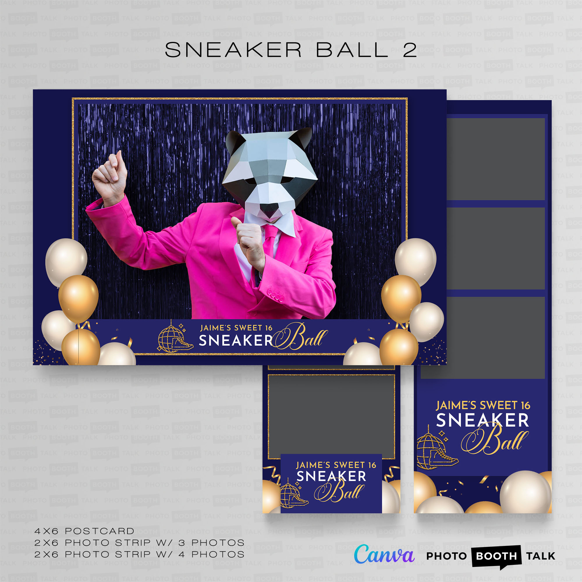 Sneaker Ball 2 – For Canva | Photo Booth Talk