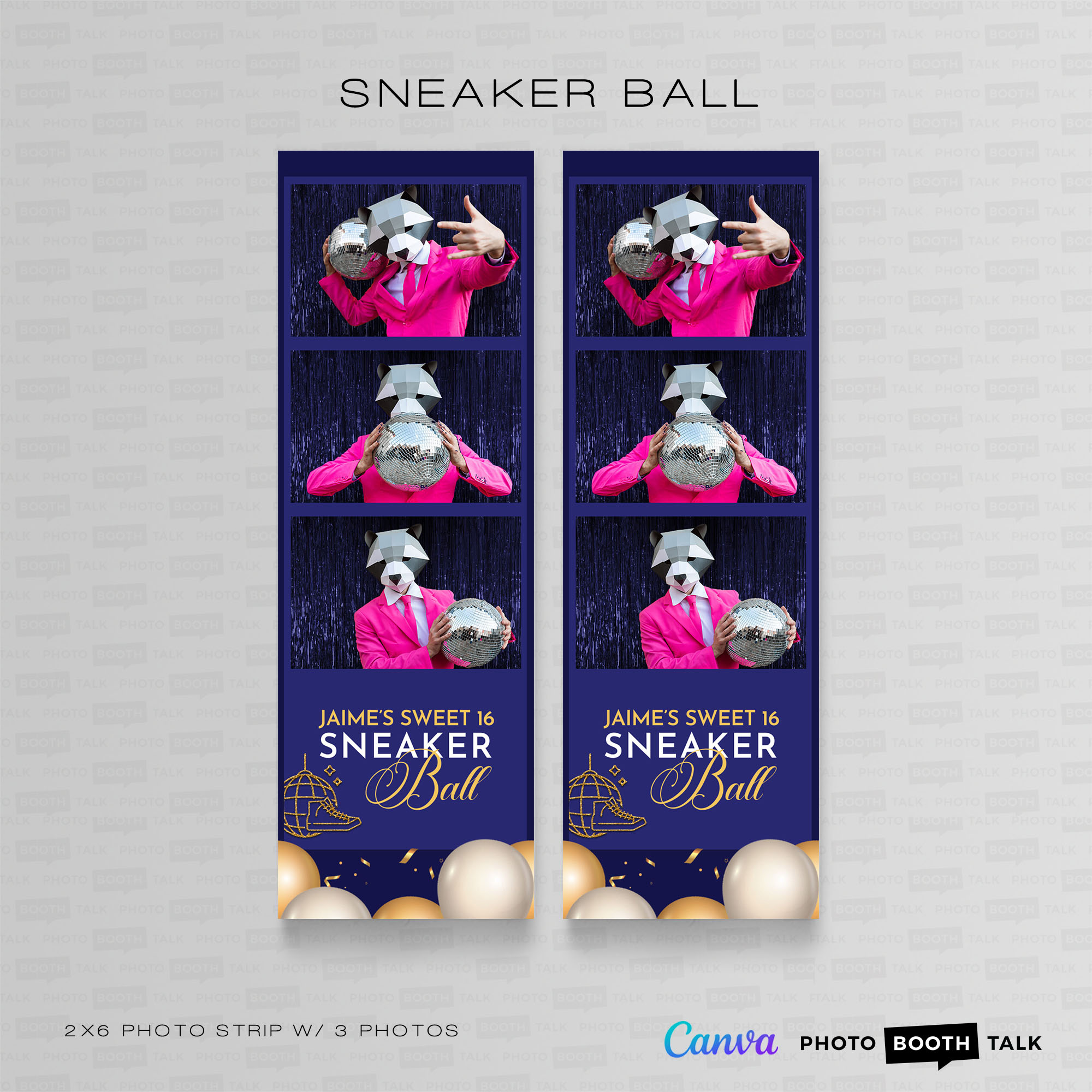 Sneaker Ball 1 – For Canva | Photo Booth Talk