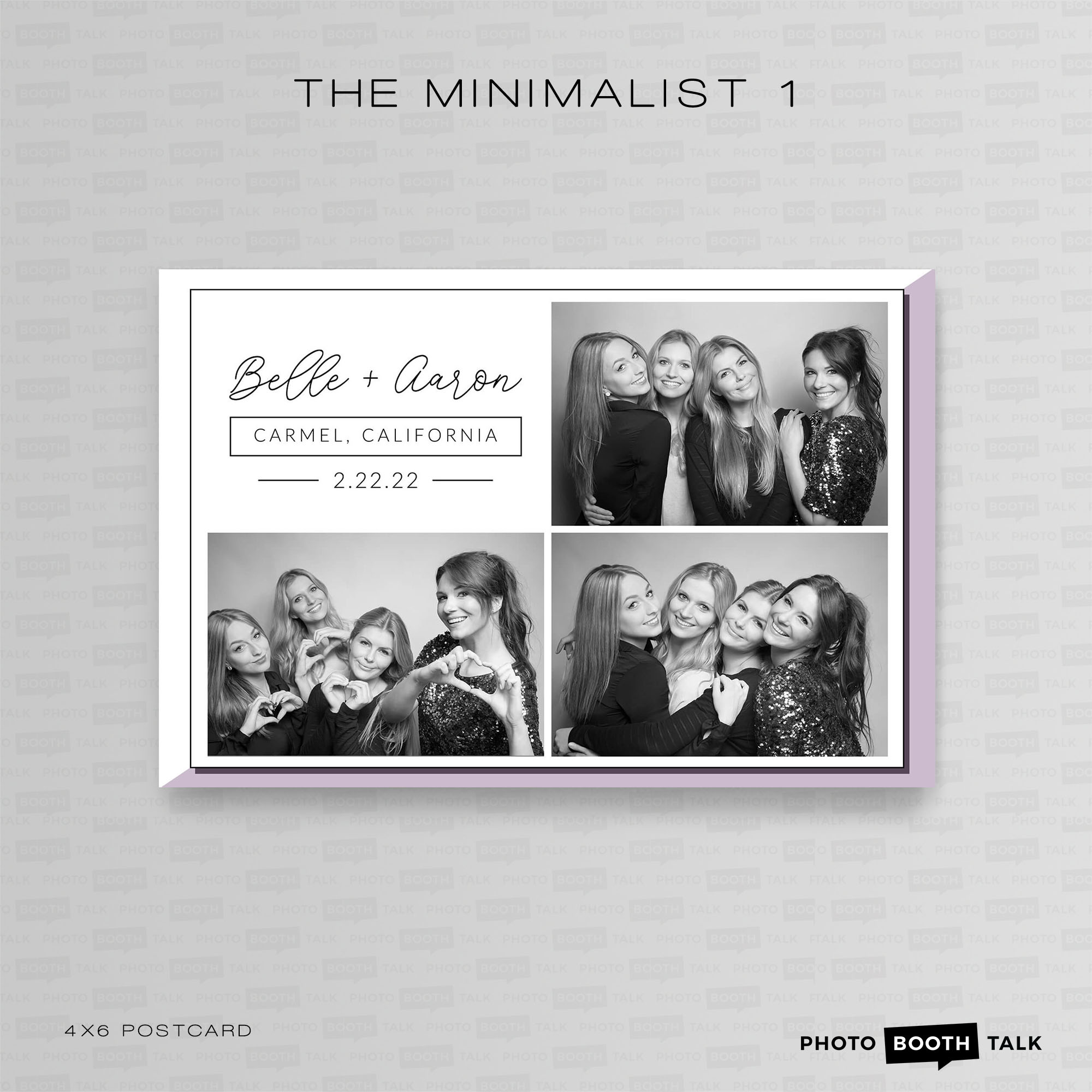 The Minimalist 1 – For Canva | Photo Booth Talk