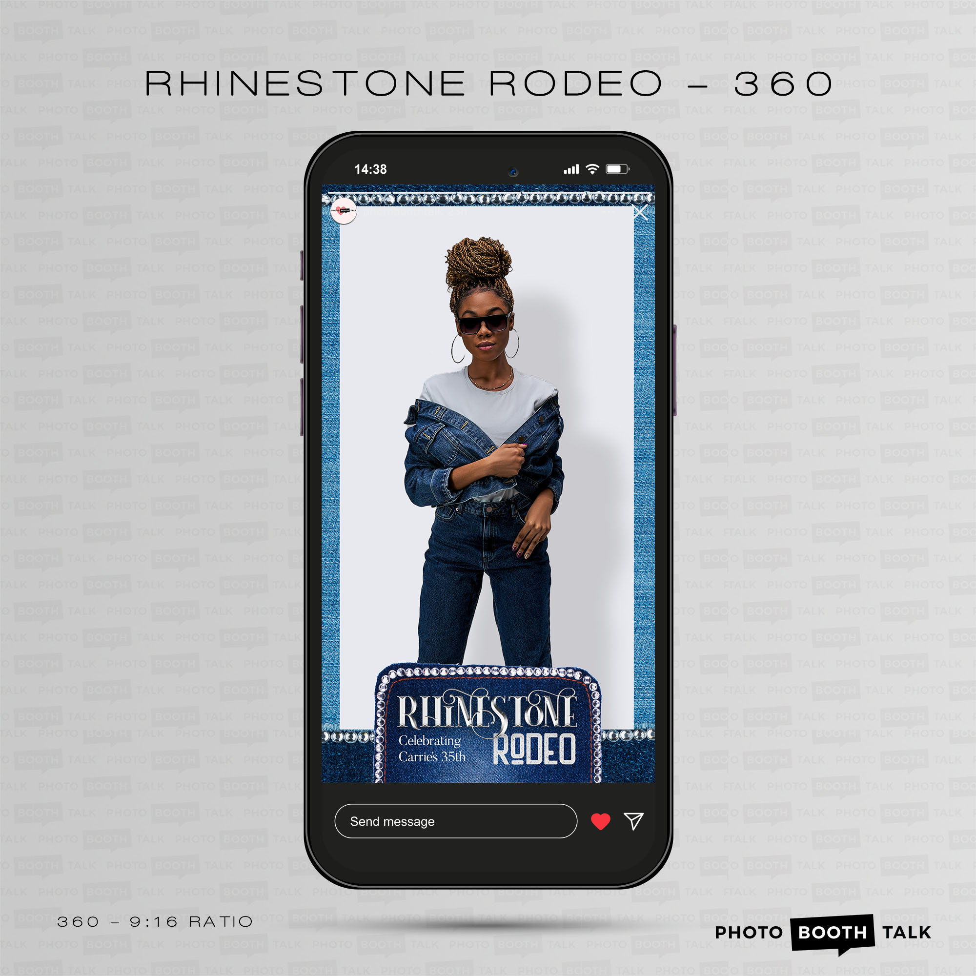 Rhinestone Rodeo – 360 – Photoshop PSD Files | Photo Booth Talk