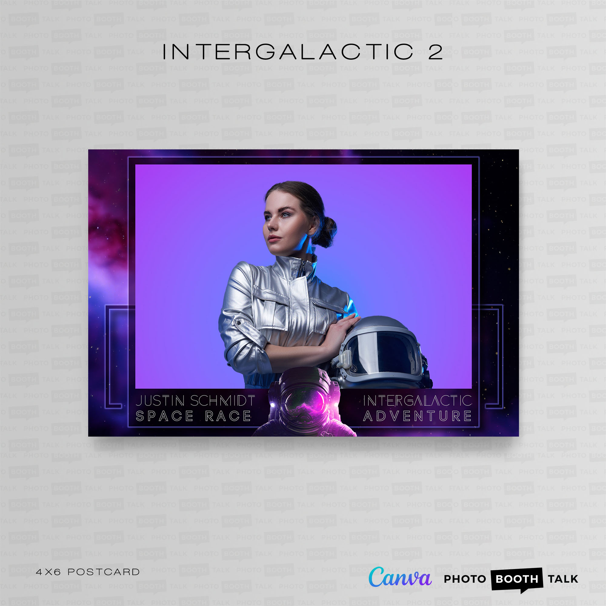 Intergalactic 2 – For Canva | Photo Booth Talk