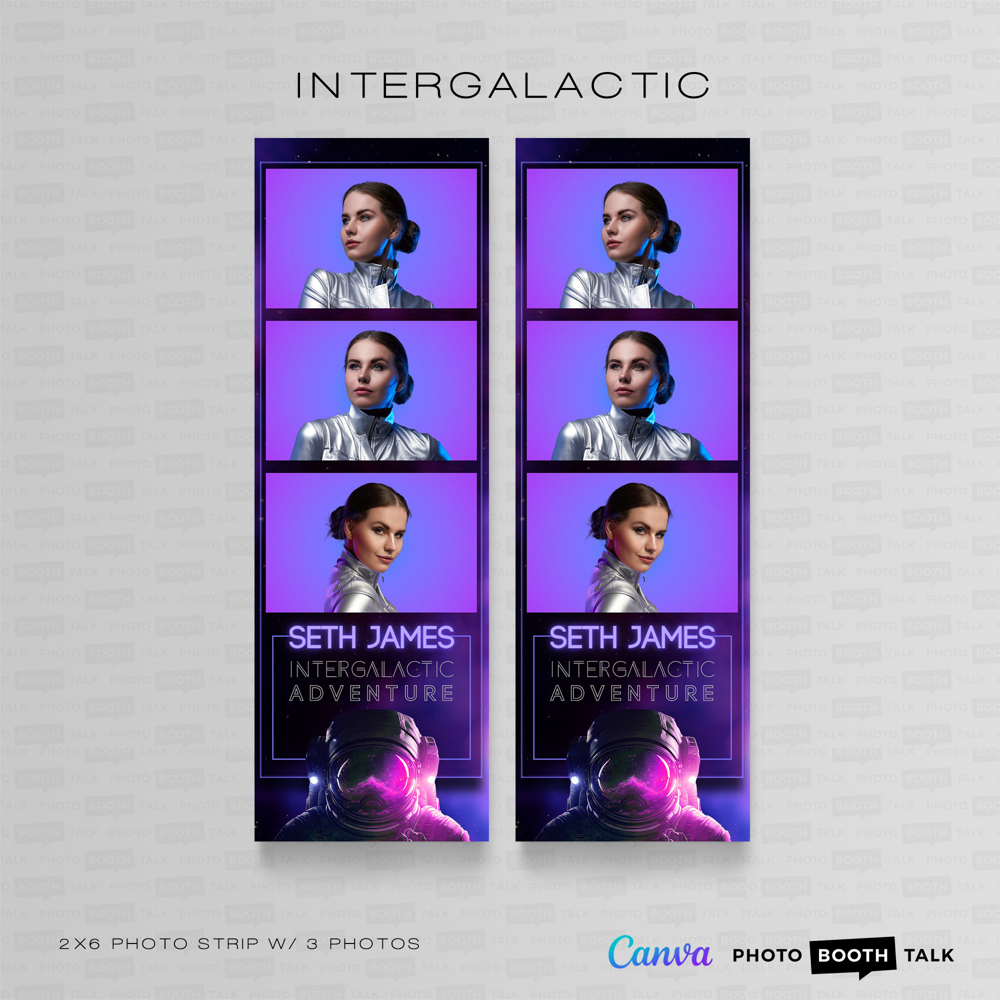 Intergalactic 2 – For Canva | Photo Booth Talk