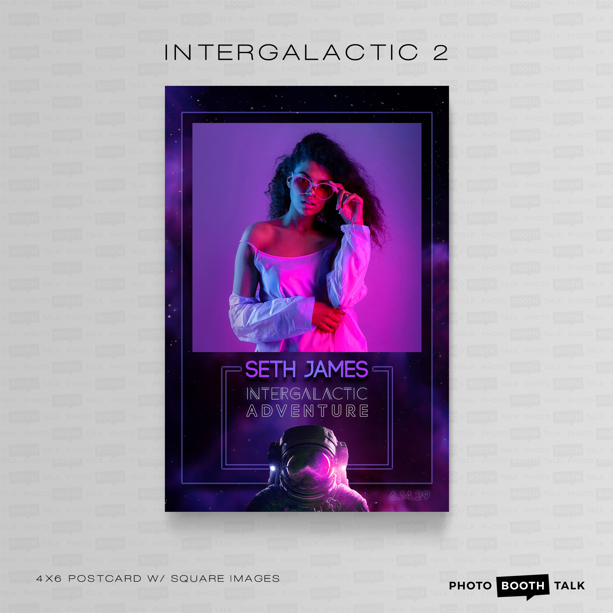 Intergalactic 2 – Square – Photoshop PSD Files | Photo Booth Talk
