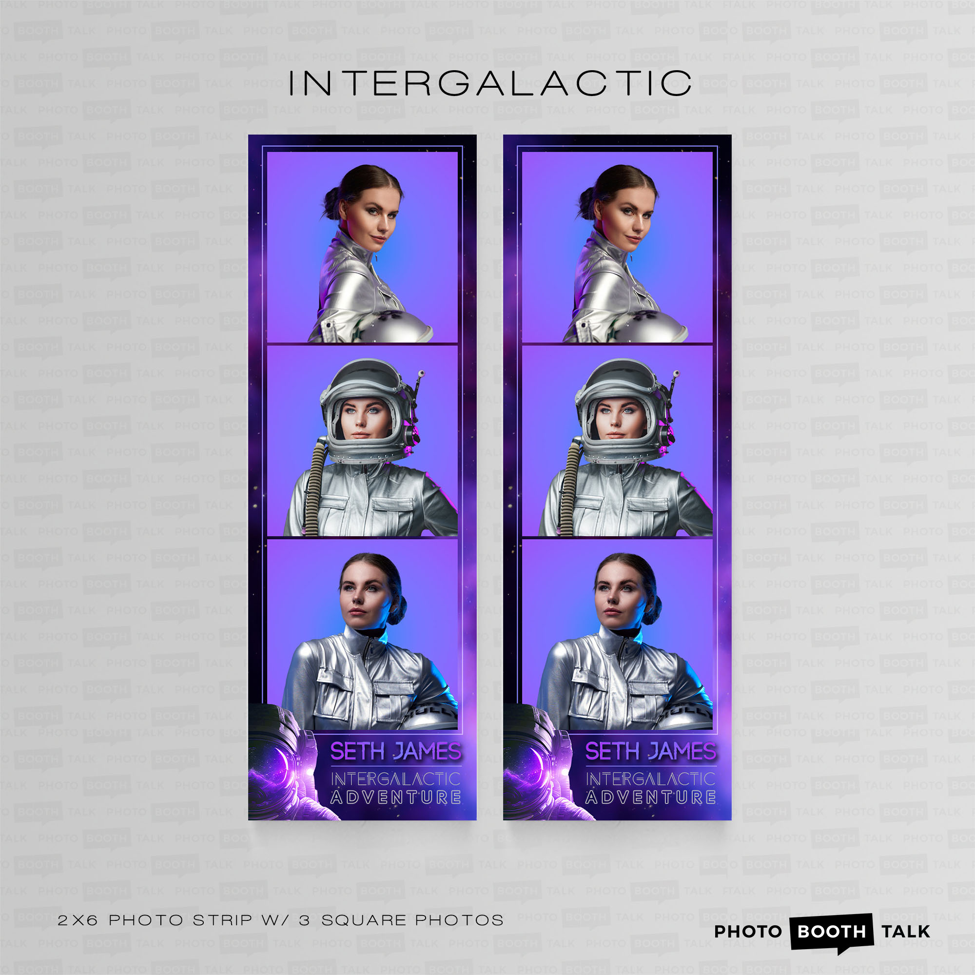 Intergalactic 2 – Square – Photoshop PSD Files | Photo Booth Talk