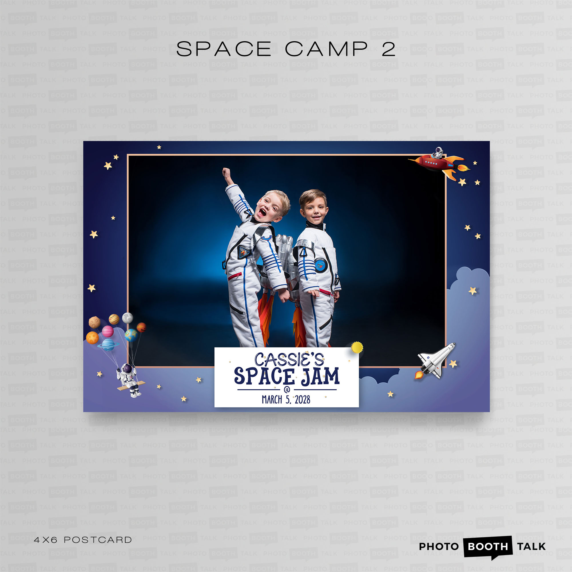 Space Camp 2 – For Canva | Photo Booth Talk