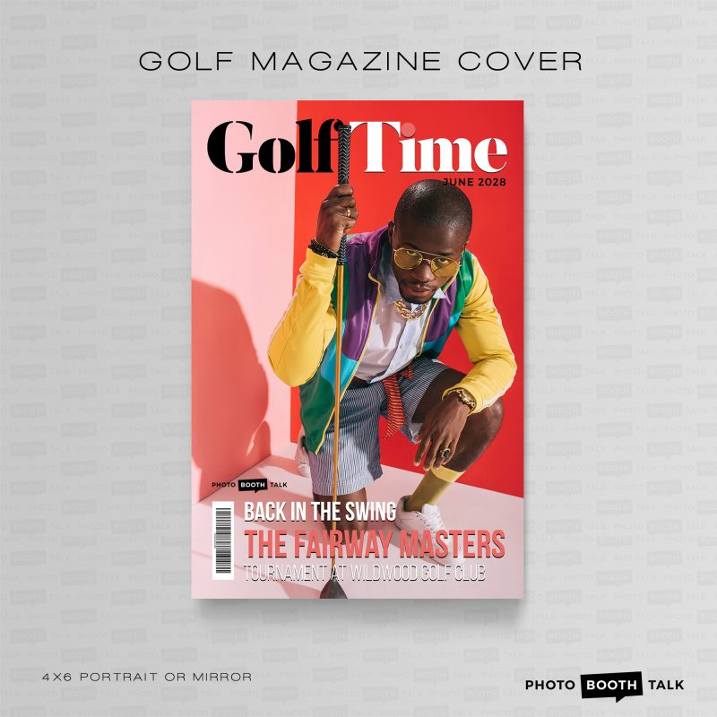 Golf Magazine Cover – Portrait Mirror – Photoshop PSD Files | Photo ...