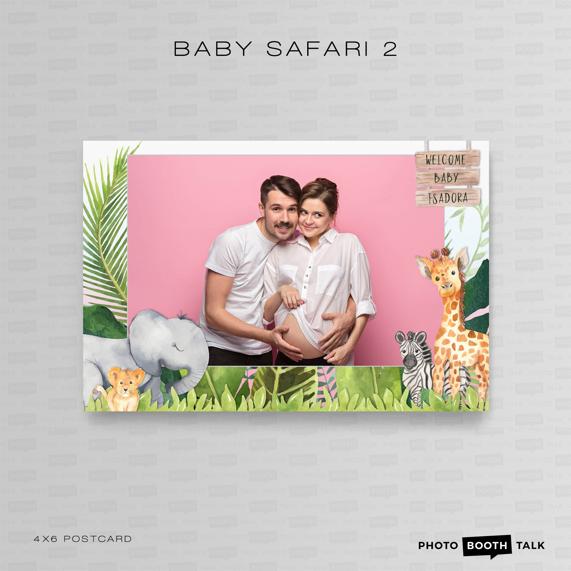 Baby Safari 2 – For Canva | Photo Booth Talk