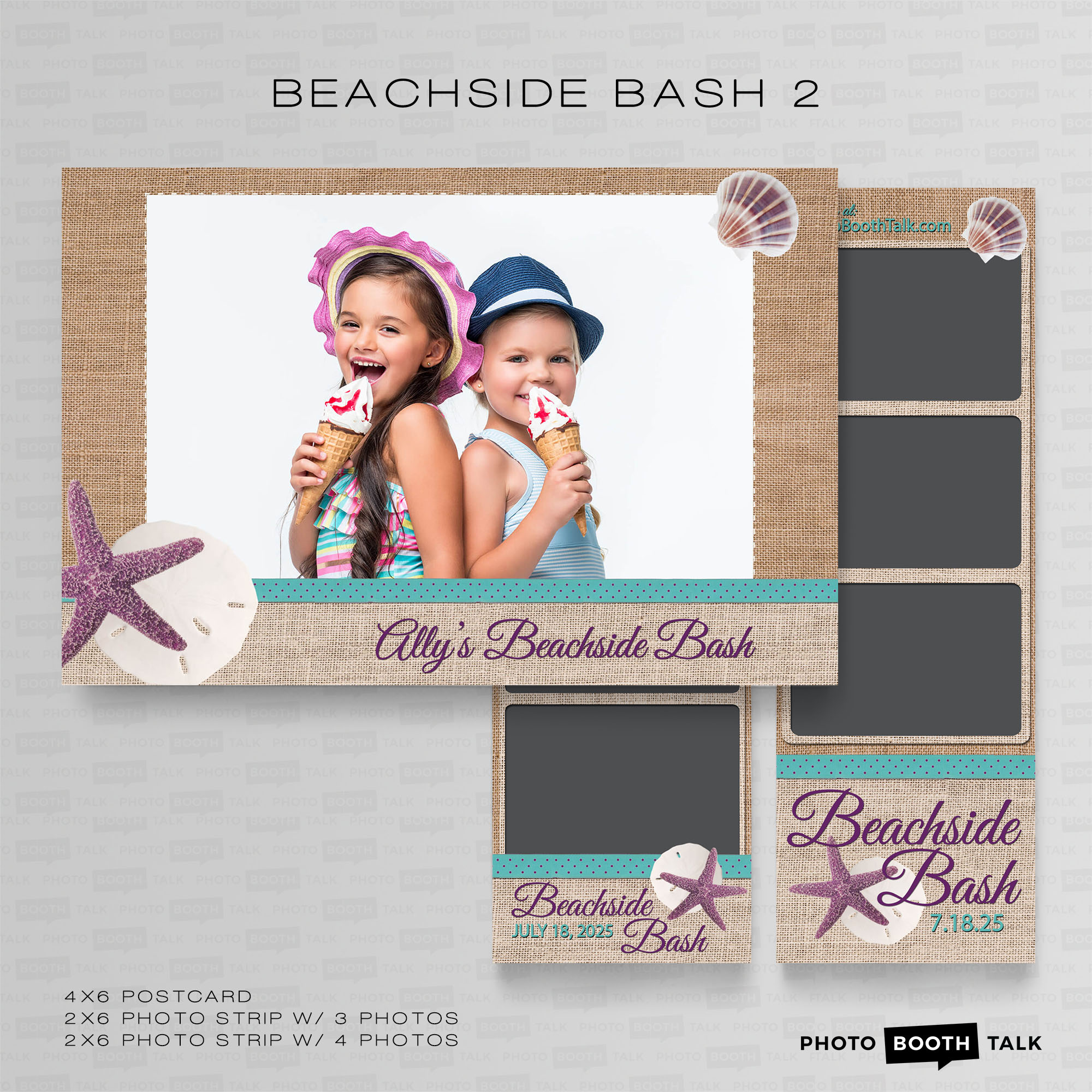 Beachside Bash 2 – For Canva | Photo Booth Talk