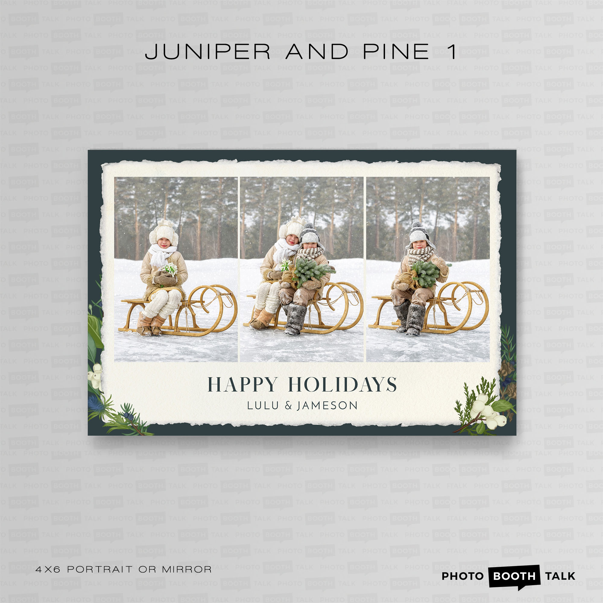 Juniper and Pine 1 – Portrait Mirror – Photoshop PSD Files | Photo ...
