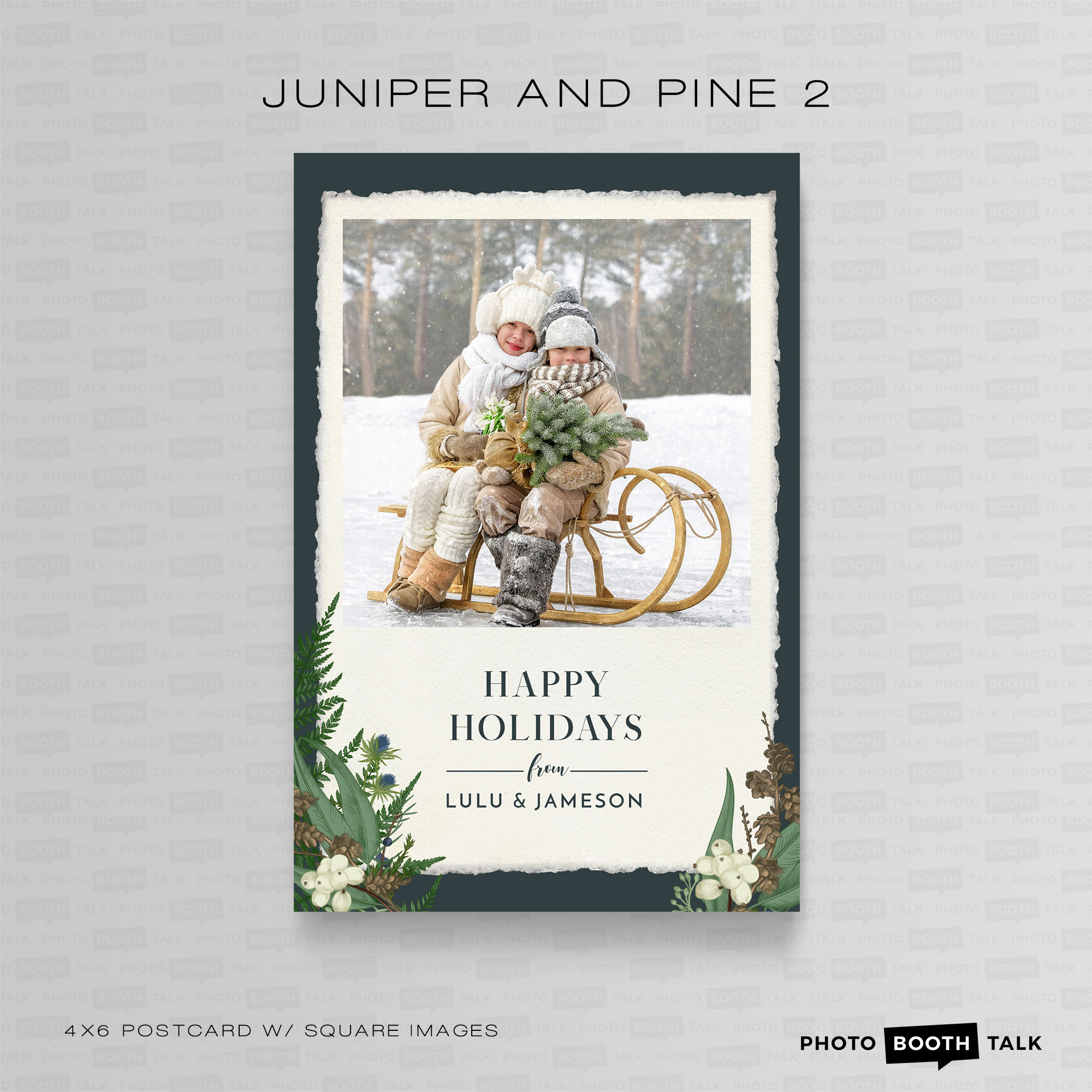 Juniper and Pine 2 – Square – Photoshop PSD Files | Photo Booth Talk