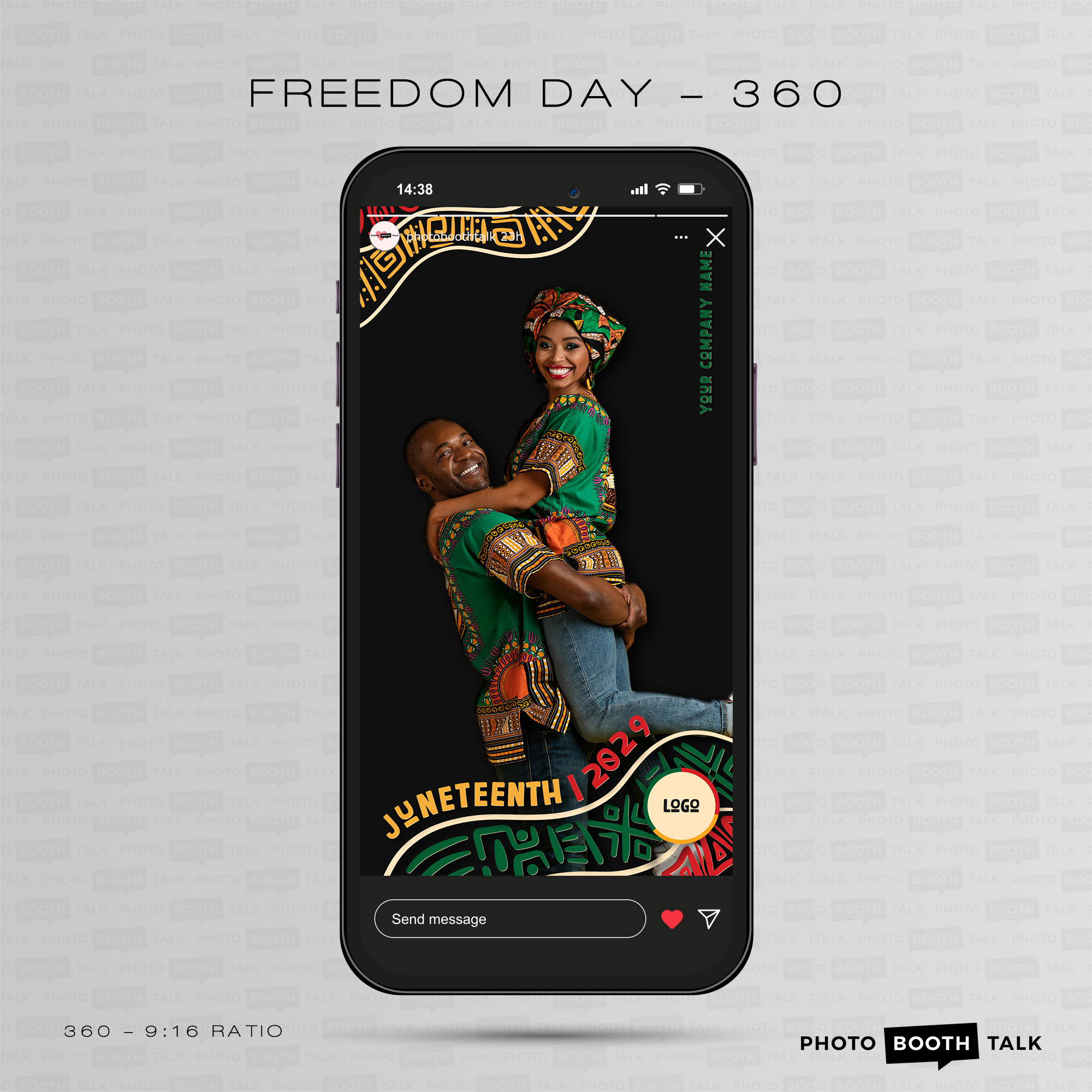 Freedom Day – 360 – Photoshop PSD Files | Photo Booth Talk
